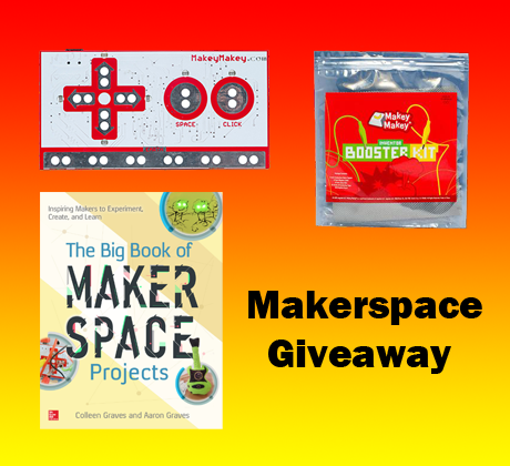 Win a Makey Makey and Book of Makerspace Projects - Makerspaces.com