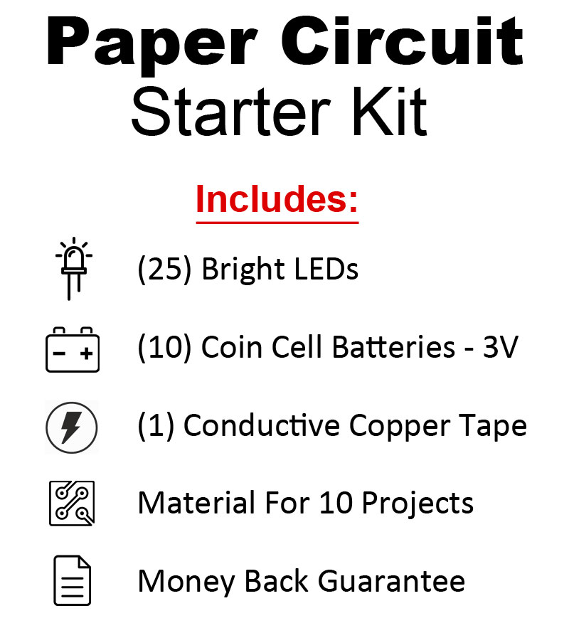 Paper Circuits Book Starter Kit - Makerspace STEM STEAM