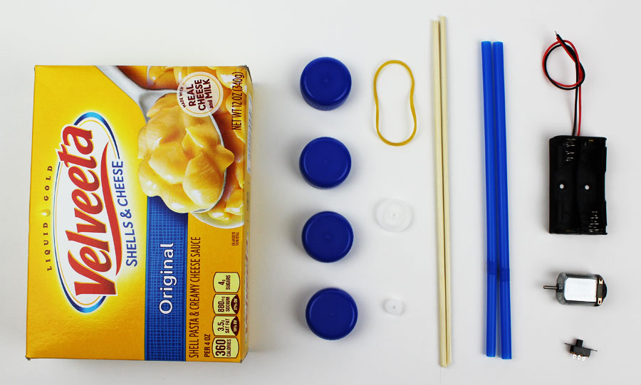 Make a Simple Battery Powered DIY Car - Science Fair / Makerspace