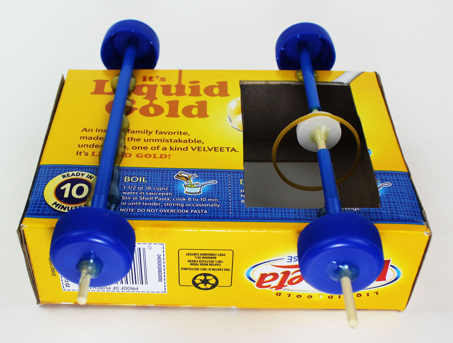 Make a Simple Battery Powered DIY Car - Science Fair / Makerspace
