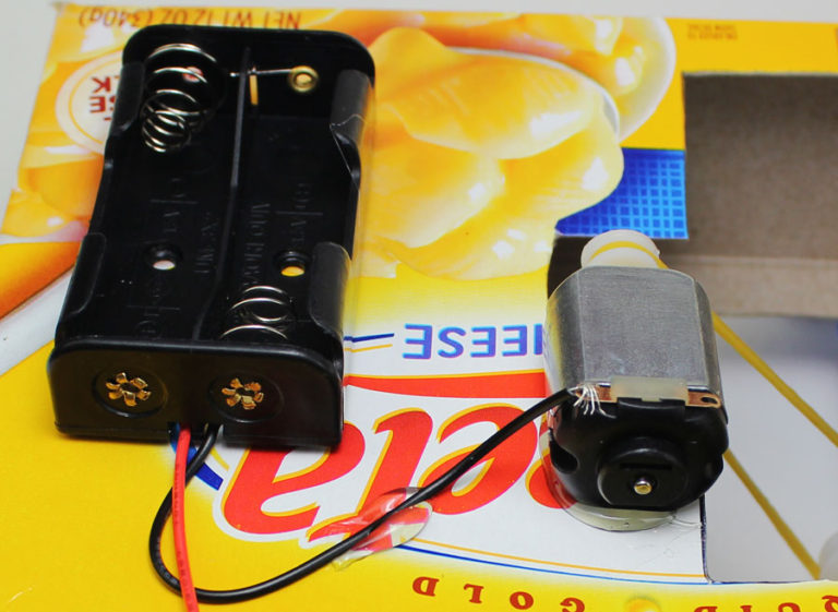 Make a Simple Battery Powered DIY Car - Science Fair / Makerspace