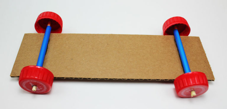 Make a Simple Electric Propeller Car | STEAM / Science Project