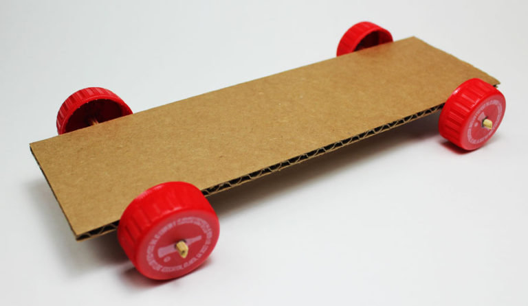 Make a Simple Electric Propeller Car | STEAM / Science Project