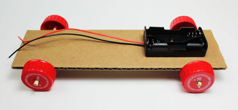 Make a Simple Electric Propeller Car | STEAM / Science Project