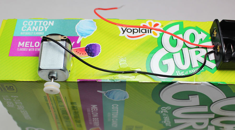 DIY Mini Electric Battery Car Project - Makerspace Tutorial