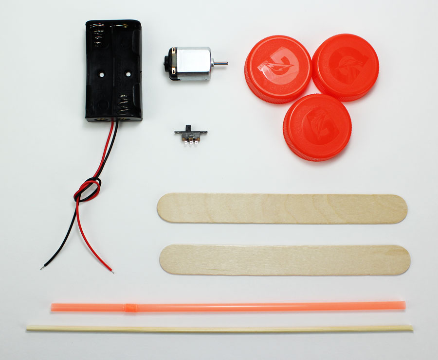 Super Simple STEM Battery Car | Makerspace Project Tutorial