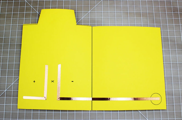 Fathers Day Card w/ Paper Circuits - Makerspaces.com