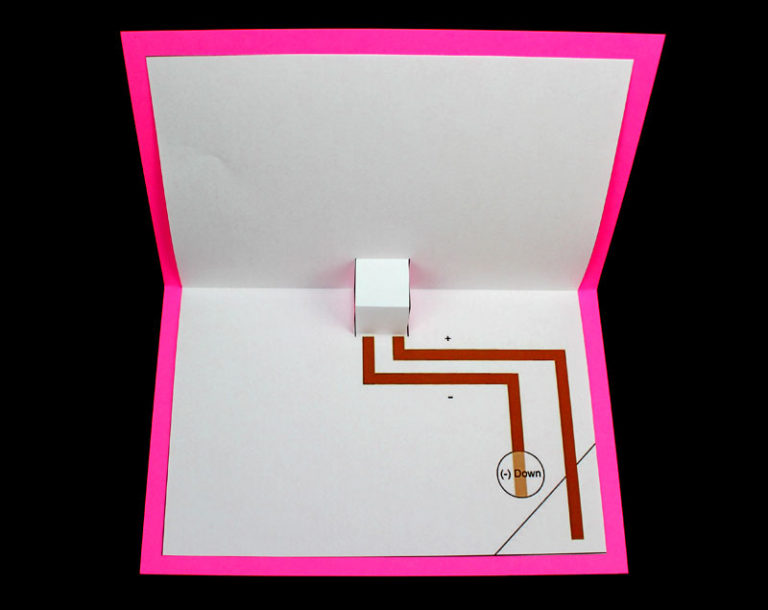 Make a Mothers Day Pop Up Card That Lights Up | Makerspaces.com