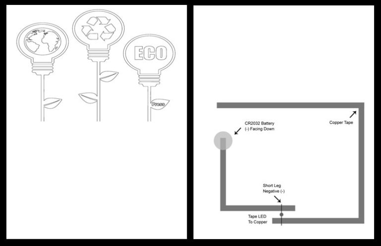 Earth Day Paper Circuit ECO Project - Makerspaces.com