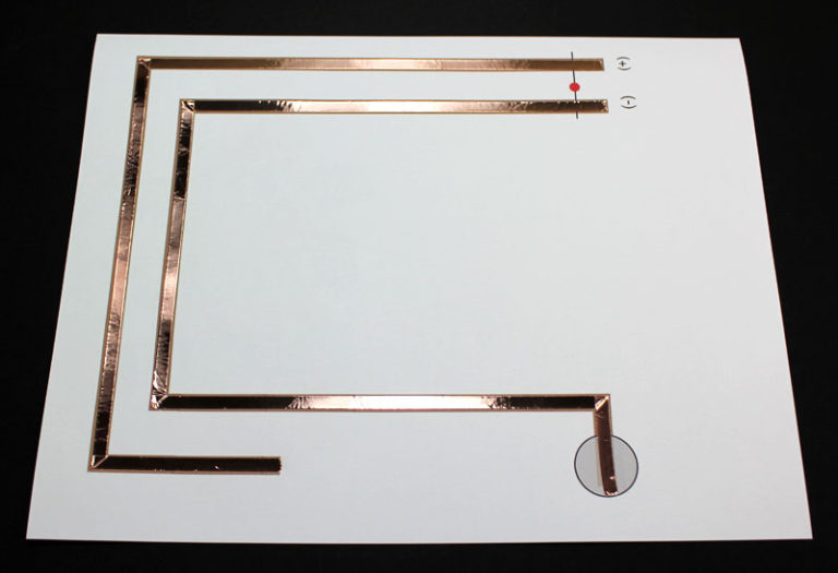 Make a Father's Day Light Up Card w/ Paper Circuits | Makerspaces.com