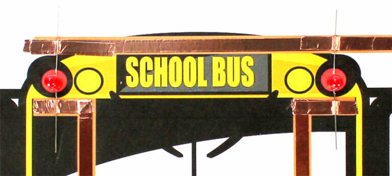 Paper Circuit School Bus - Makerspaces.com