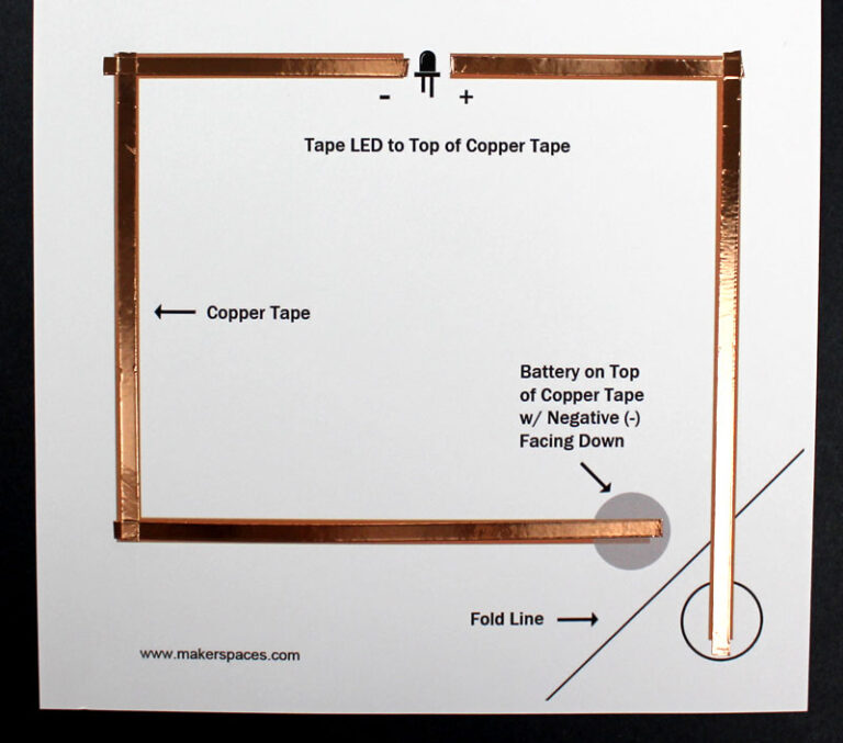Make Simple, Series and Parallel Paper Circuits | Makerspaces.com