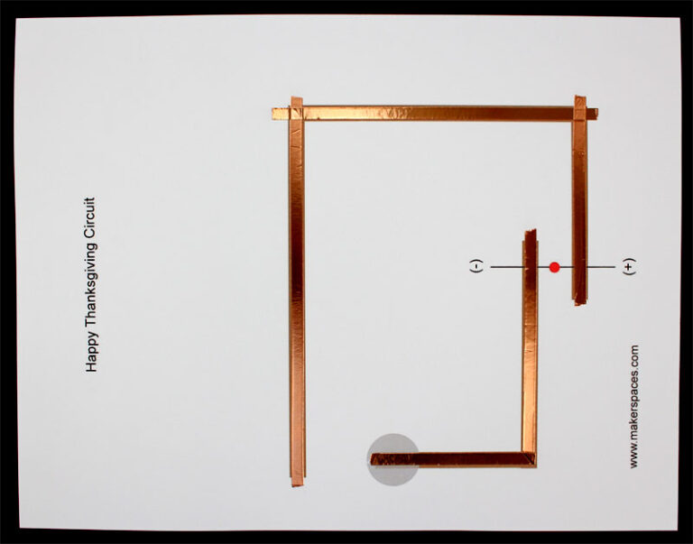 Paper Circuits For Thanksgiving | STEM PROJECT - Makerspaces.com